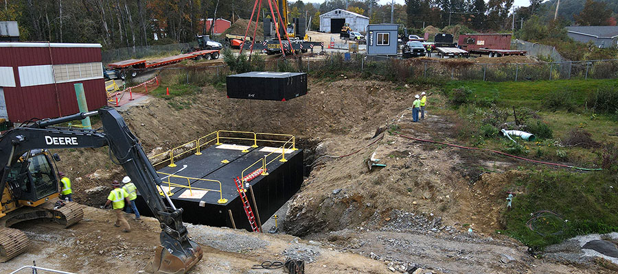 North Brookfield Wastewater Treatment Facility - North Brookfield, MA | Methuen Construction